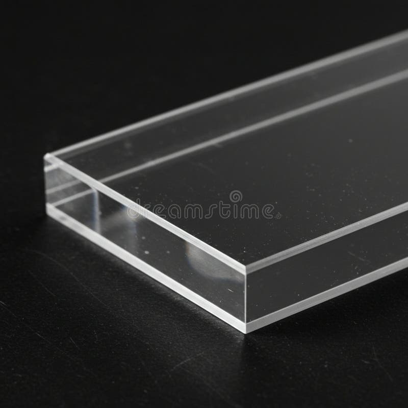 Transparent Rectangular Acrylic Sheet Stock Illustrations – 223 ...