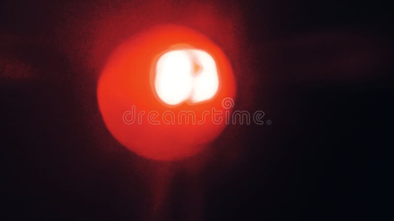 Transparent Red Light Background with Circle Shape and Shadow Stock ...