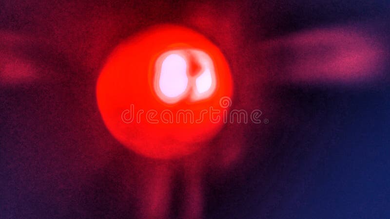 Transparent Red Light Background with Circle Shape and Shadow Stock ...