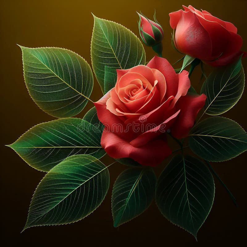 Transparent Red Rose Flower Stock Photo - Image of rose, romantic ...
