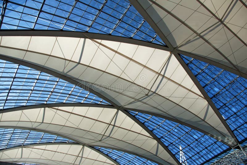 Transparent roof stock photo. Image of industry, ceiling - 25512756