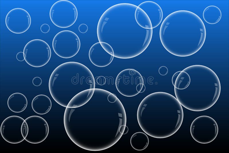 Transparent Round Bubbles Illustration Vector for Picture Stock Vector ...