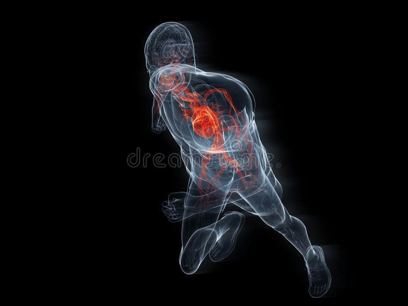 Transparent running man stock illustration. Illustration of blue - 10333189