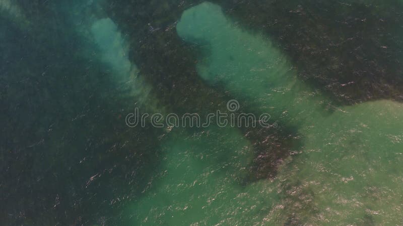 Transparent Sea Water from Above Stock Photo - Image of pattern, high ...
