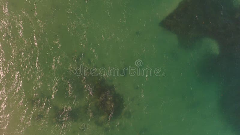 Transparent Sea Water from Above Stock Photo - Image of rippled, nature ...