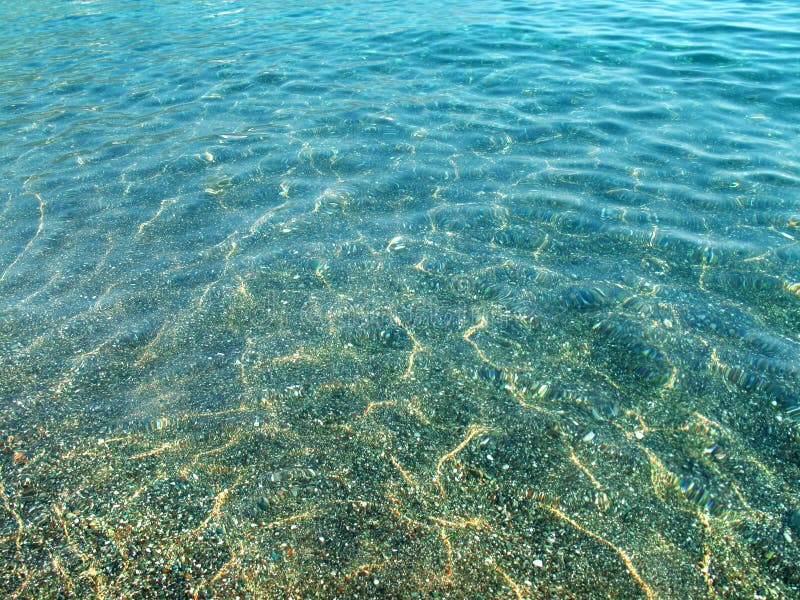 Transparent Sea Water Background Stock Photo - Image of current, moist ...