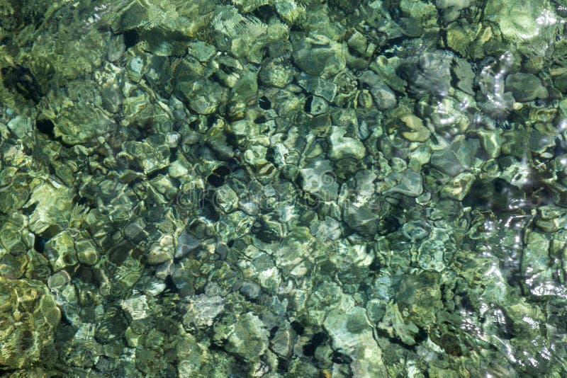Transparent shallow water stock photo. Image of nature - 143696876