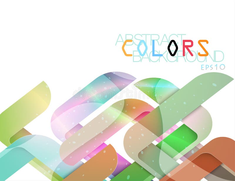 Transparent Shape Glass Style Illustration Stock Vector - Illustration ...