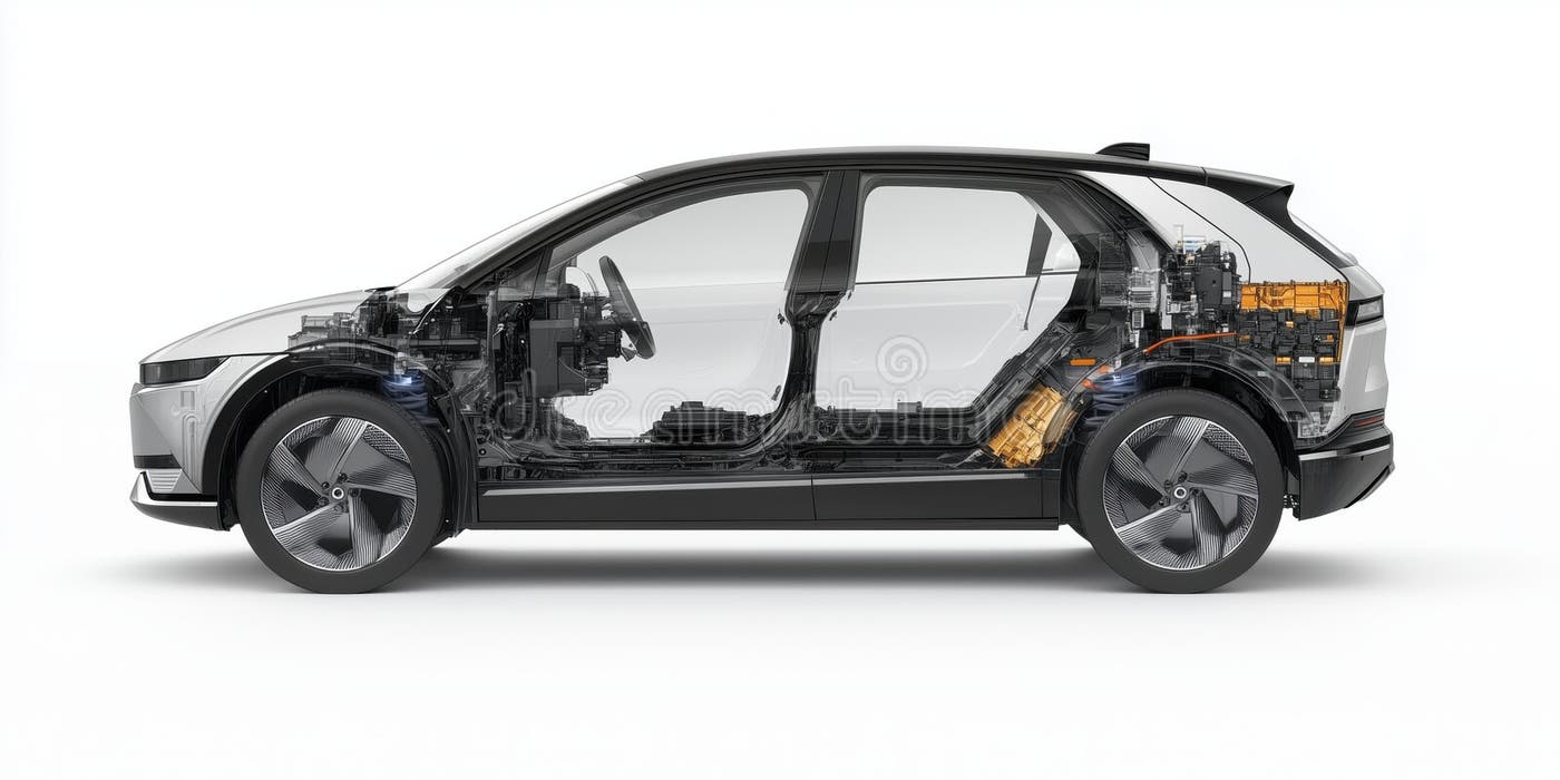 Side View Electric Vehicle Stock Illustrations – 4,037 Side View ...