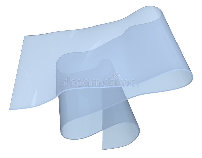 Transparent Silicon Rubber Sheet Stock Illustration - Illustration of ...