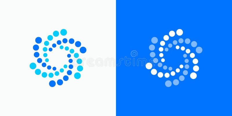 Transparent Spiral Circle Vector Logo Design Stock Vector ...