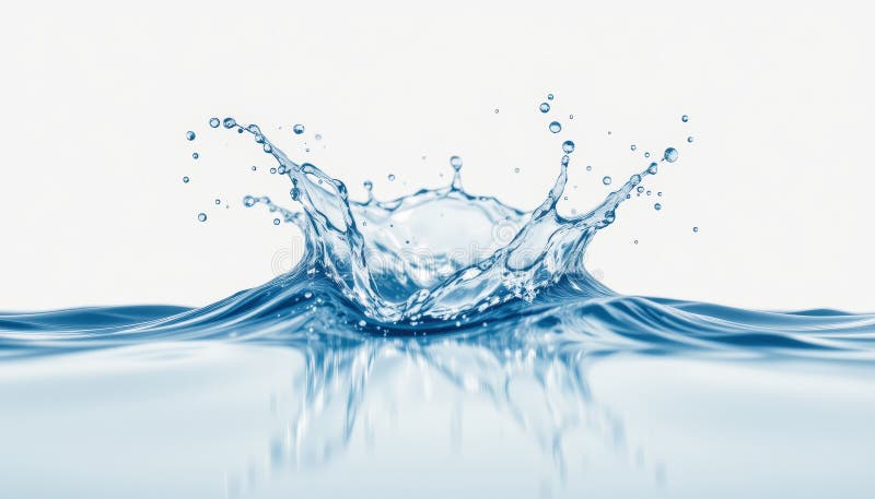 Transparent Splash of Water Creates Beautiful Pattern in Midair ...