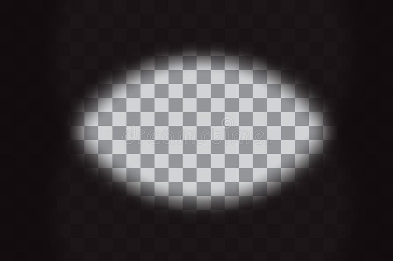 Transparent Spotlight Background. Checkered Vignette Overlay. Black ...