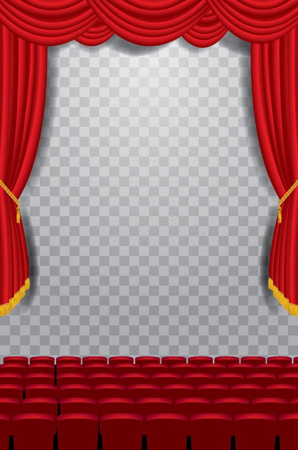 Transparent stage vertical stock vector. Illustration of open - 87885067