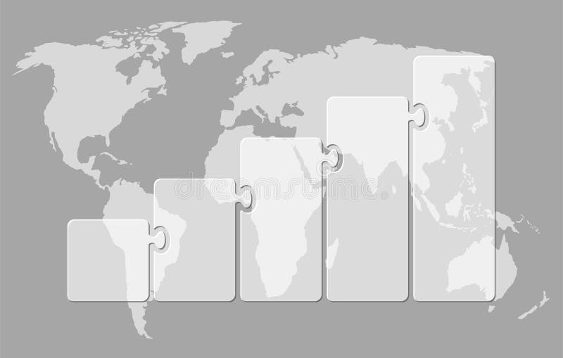 Transparent Steps Infographic Process on 5 Steps Stock Vector ...