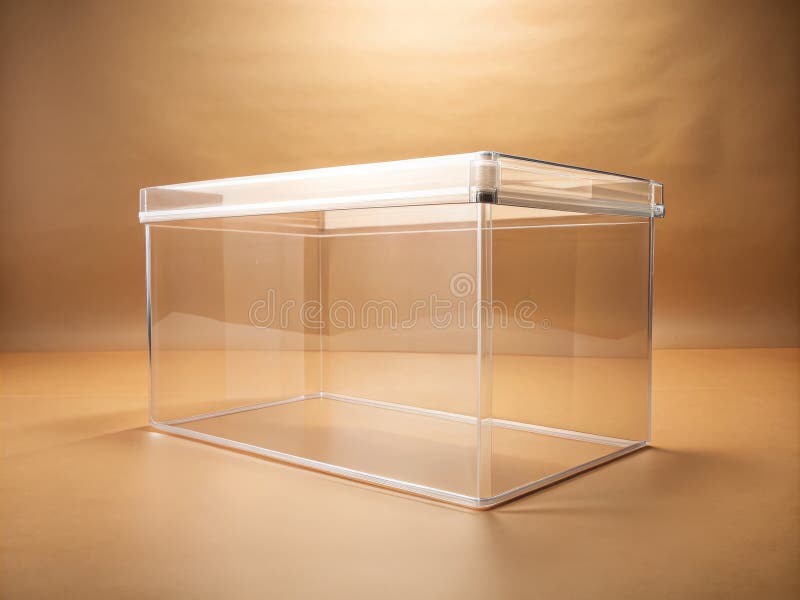 Transparent Storage Box Mockup: Showcase Your Products with a ...