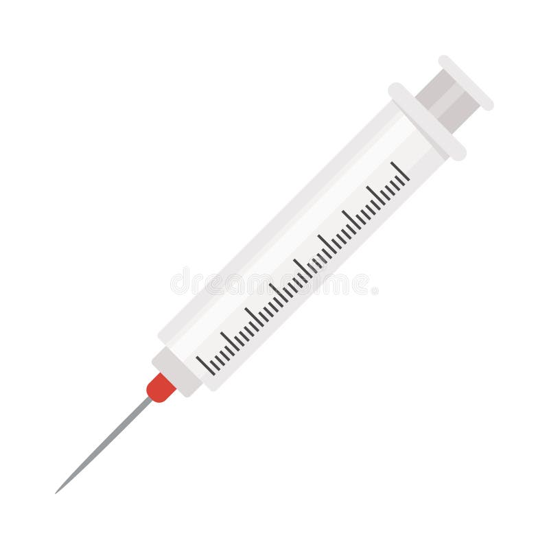Transparent Syringe Illustration Stock Vector - Illustration of ...