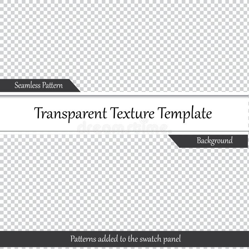 Transparent Texture Template Background. Transparent Grid Stock Vector ...