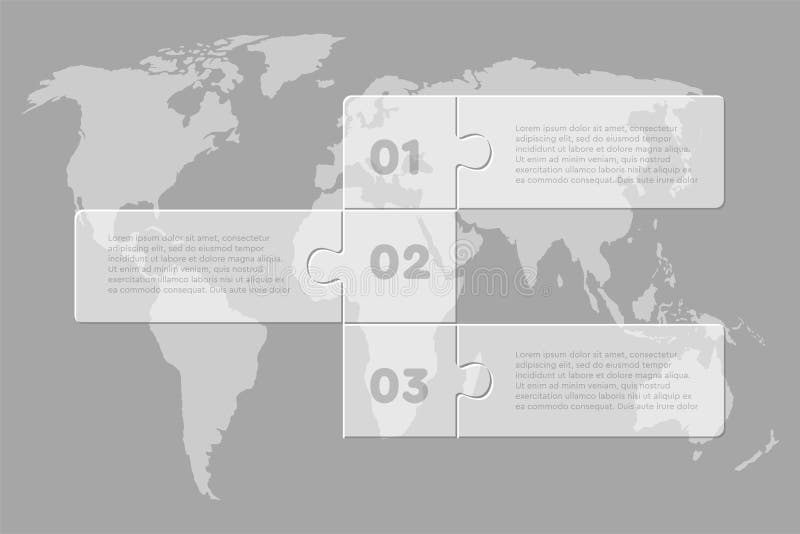 Transparent Timeline Infographic Process on 3 Steps Stock Vector ...