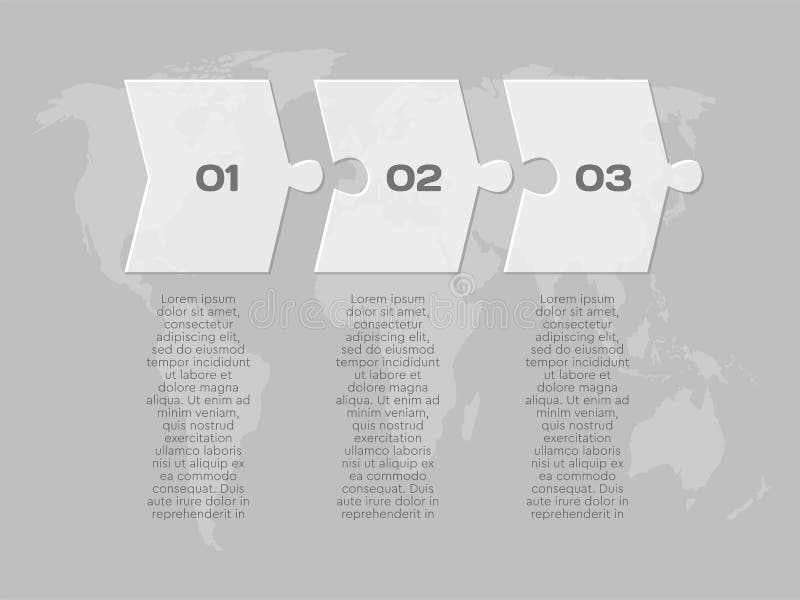 Transparent Timeline Infographic Process on 3 Steps Stock Vector ...