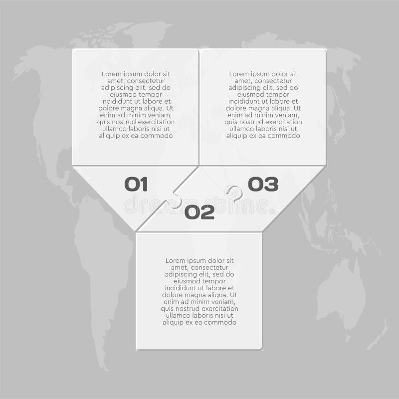 Transparent Timeline Infographic Process on 3 Steps Stock Vector ...