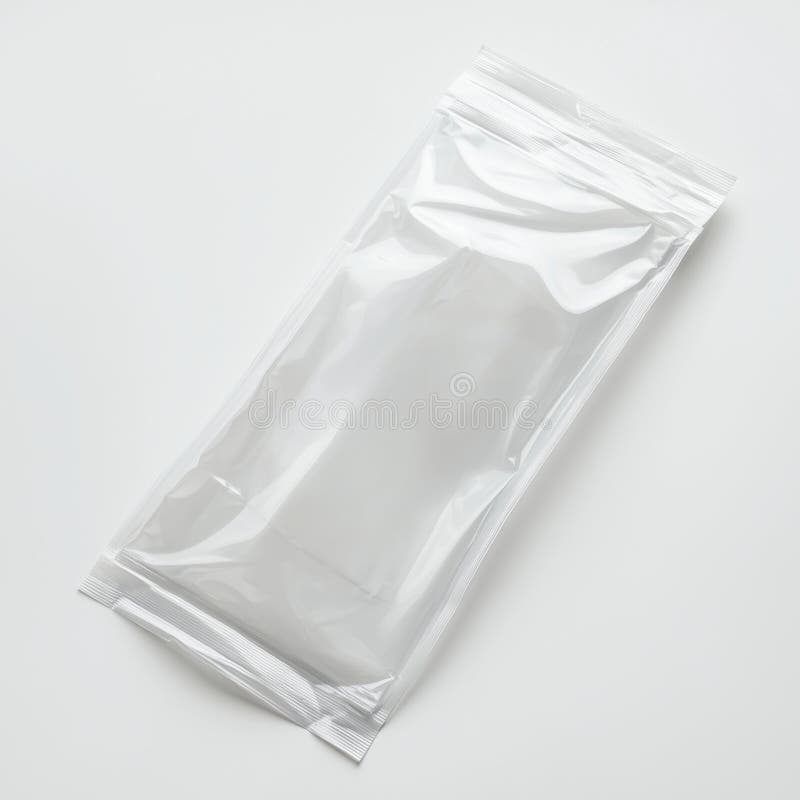 Transparent Vacuum Sealed Plastic Pouch Storage Protection Stock Photos ...