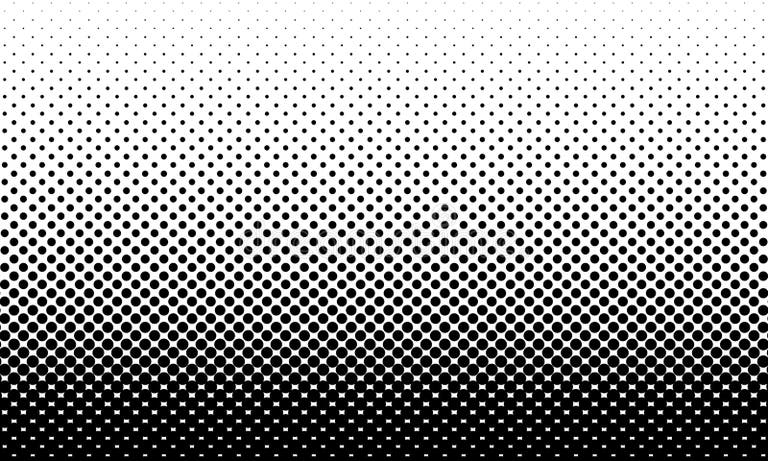 Transparent Vector Gradient Color Halftone Background Staggered Dots ...