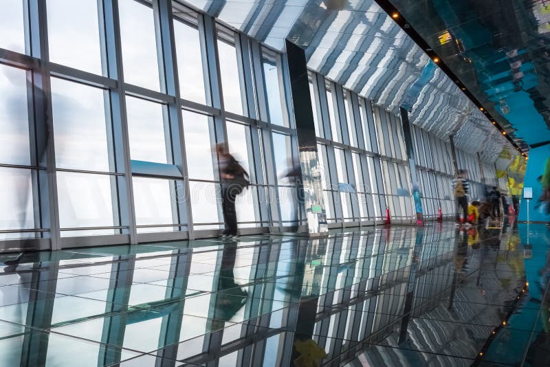 Modern viewing platform stock photo. Image of hall, corporation - 25044842