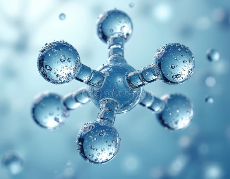 Atom of Hydrogen with Core and One Electron Stock Illustration ...