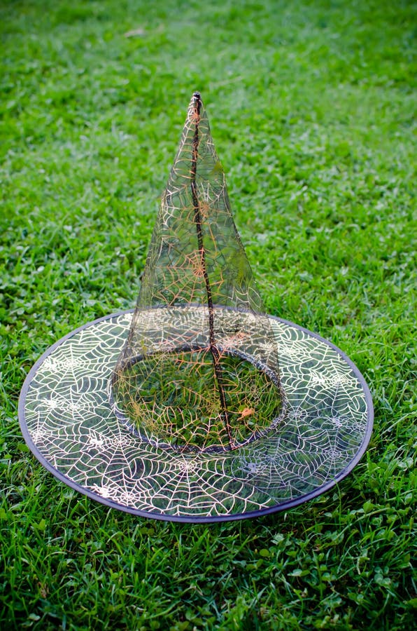 Transparent Witch Hat for Halloween Stock Photo - Image of witchcraft ...