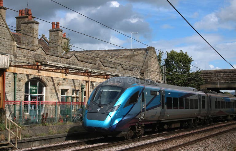 TransPennine Express Electric Train Carnforth Editorial Photography ...