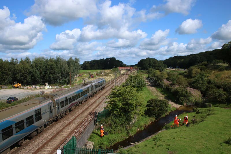 TransPennineExpress Nova 2 Emu Train on WCML Editorial Photography ...