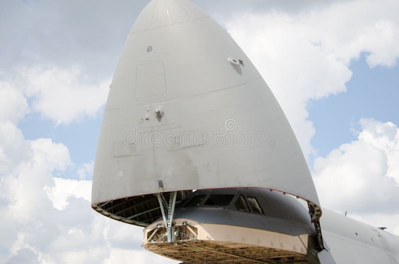 Transport Aircraft with Open Hatch Stock Image - Image of front ... Transport Aircraft with Open Hatch Stock Image - Image of front ...