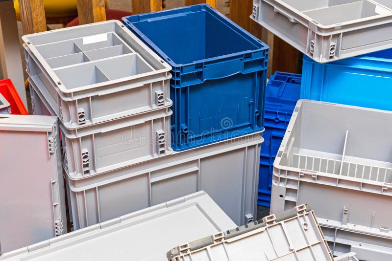 Transport boxes stock photo. Image of boxes, warehouse - 45401840