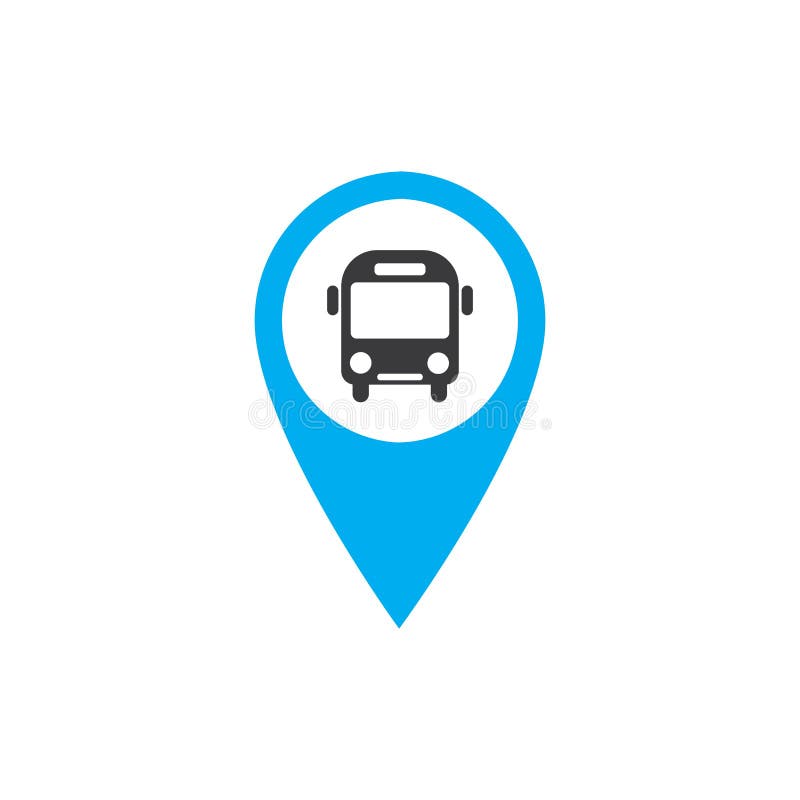 Transport Buttons Set with Map Vector Illustration Stock Vector ...