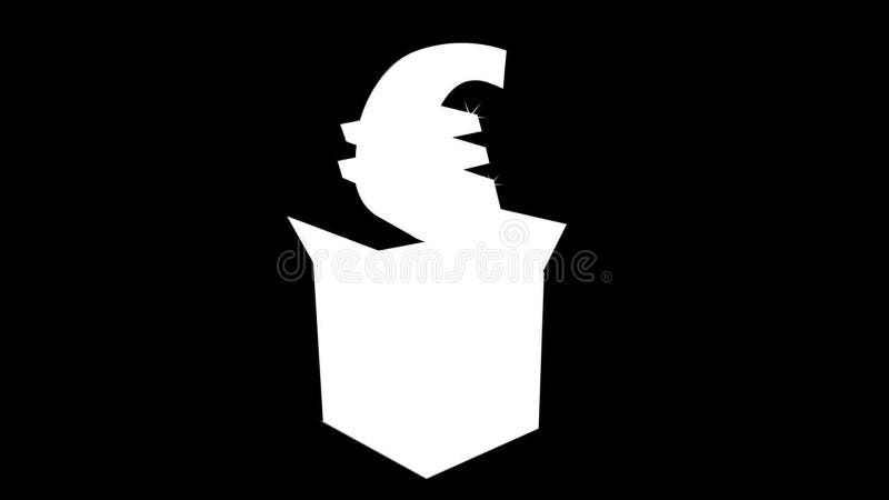 Transport Costs in Euro (green Screen,alpha Channel) Stock Video ...