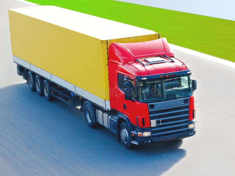 Transport de cargaison photo stock. Image du automobile - 6249688