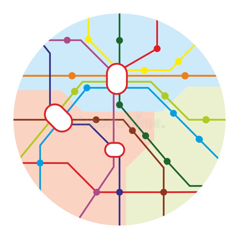 Transport stock illustration. Illustration of lines, underground - 44052175