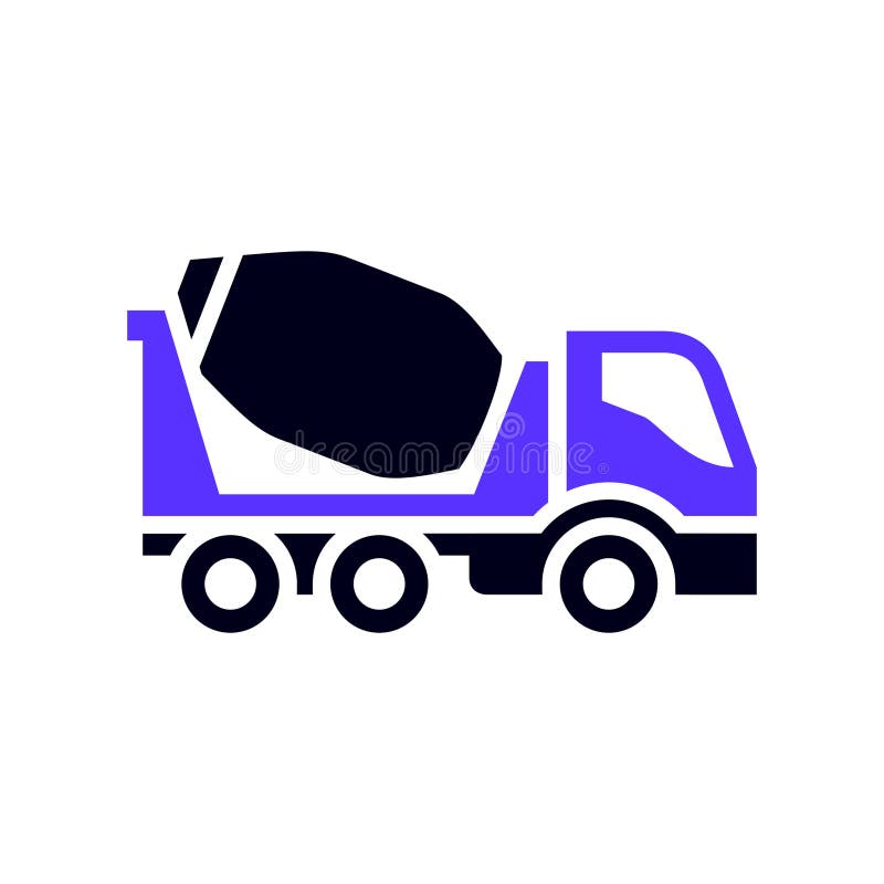 Transport Flat Icon, Square Shape Stock Vector - Illustration of ...