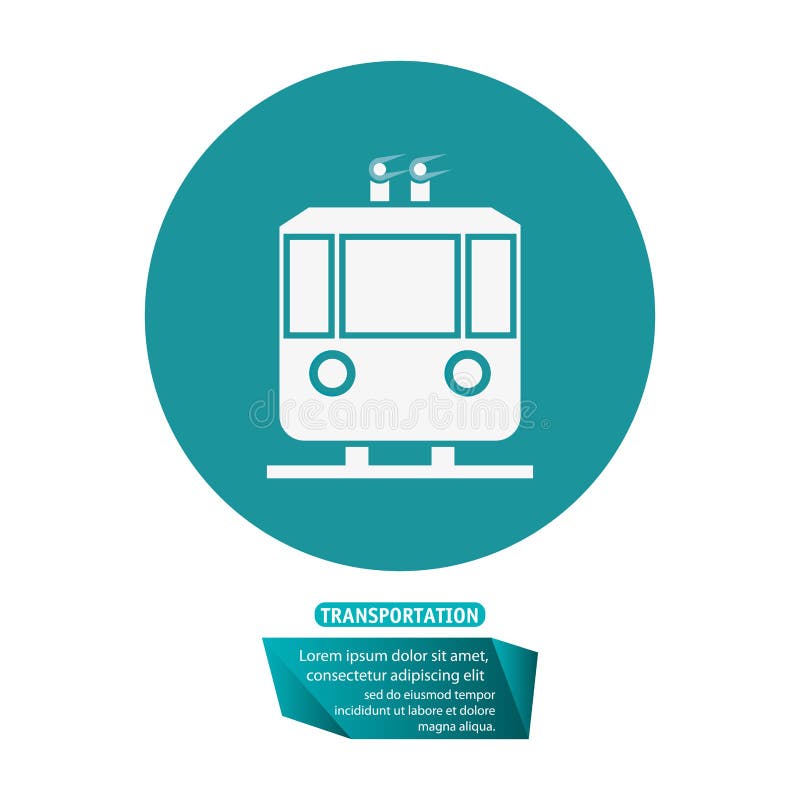 Transport Funicular Cable Car Passeger Pictogram Stock Vector ...