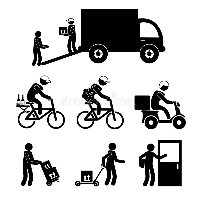 Transport icons stock vector. Illustration of graphic - 32606971