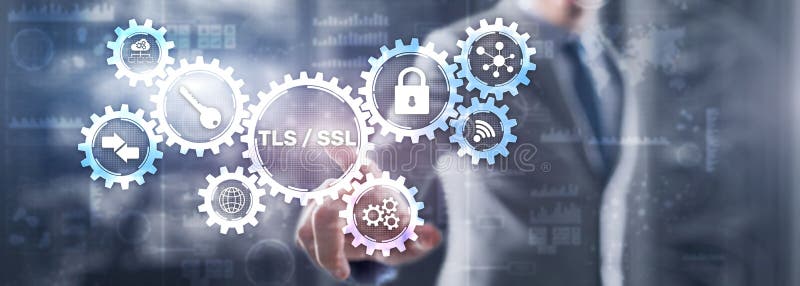 Transport Layer Security. Secure Socket Layer Stock Photo - Image of ...