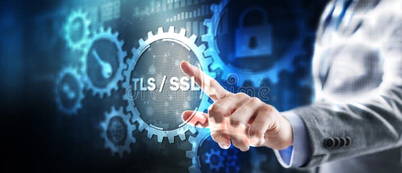 Transport Layer Security. Secure Socket Layer. TLS SSL Stock Photo ...