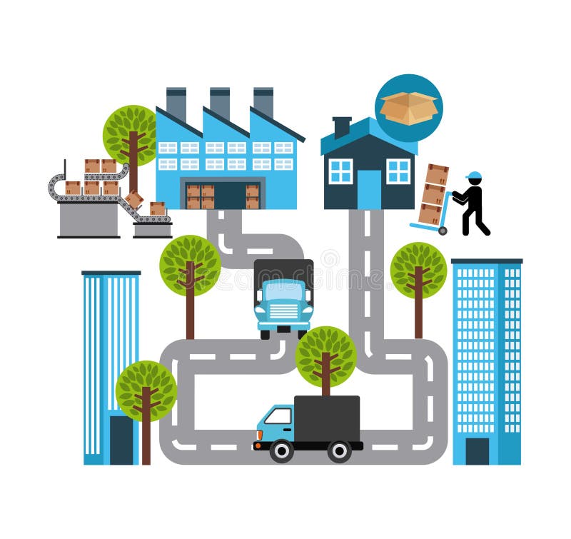 Machine Logistics Icon Stock Illustrations – 4,127 Machine Logistics ...