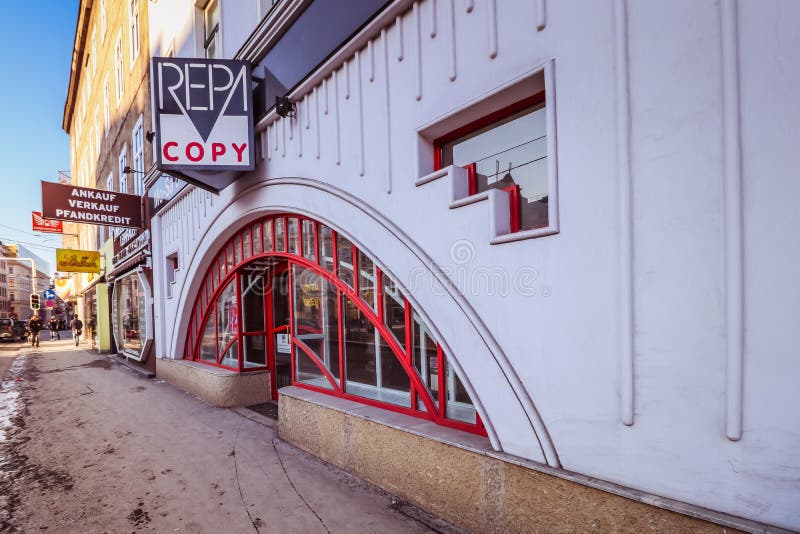 Transport Nodal Point Rennweg in Vienna Editorial Photography - Image ...