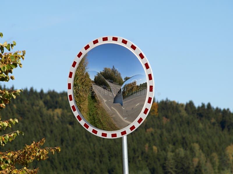 Transport sign stock photo. Image of intersection, mirror - 21506876