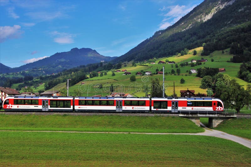 Transport, Track, Mountain Range, Train Stock Photo - Image of ...