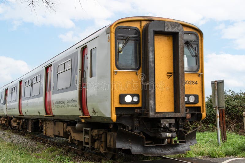 Transport for Wales Trains Running on Time Editorial Stock Image ...