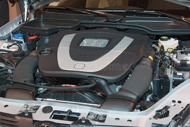 Transportation Auto Show Engine Stock Photo - Image of detail ...