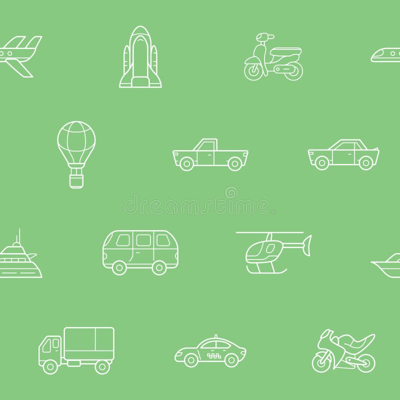 Transportation Background 01-05 Stock Vector - Illustration of boat ...